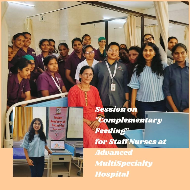 Complementary Feeding Day – IAP Mumbai